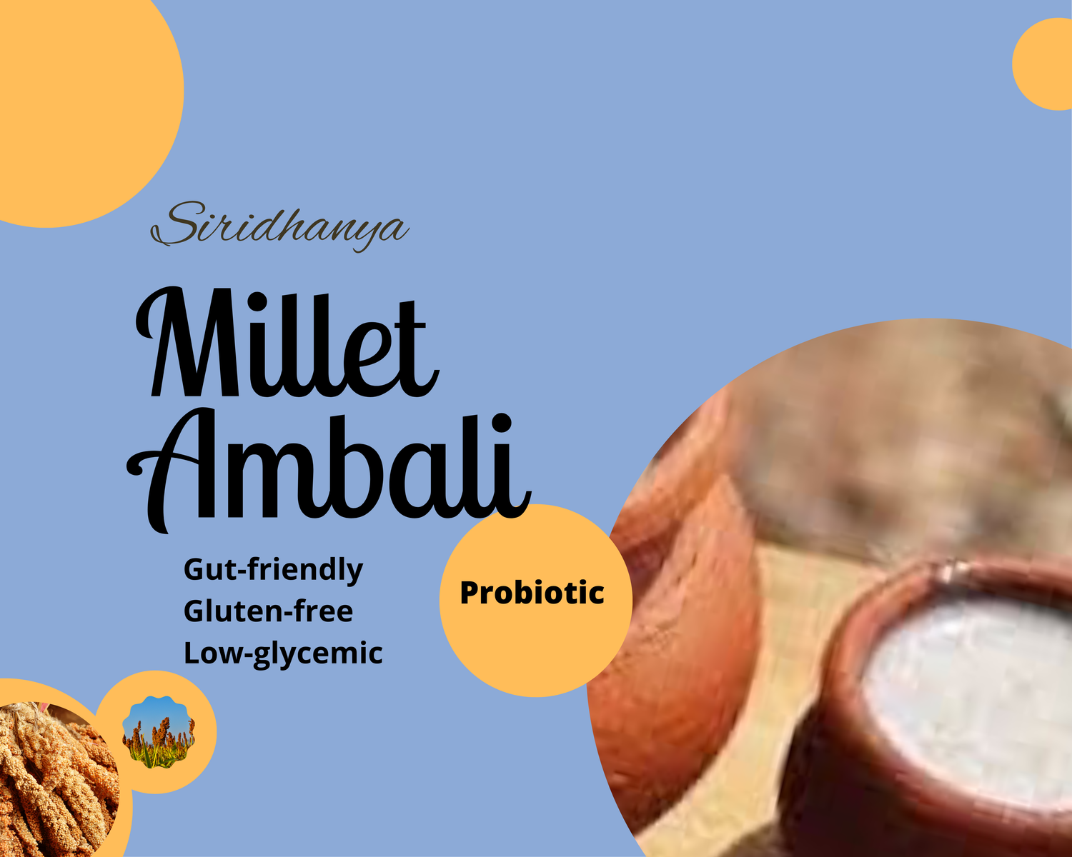 Siridhanya Millet Ambali/ Fermented Porridge – Super Millets
